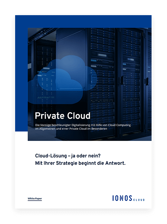 Private Cloud | Server-Infrastruktur mit VMware-Lösung